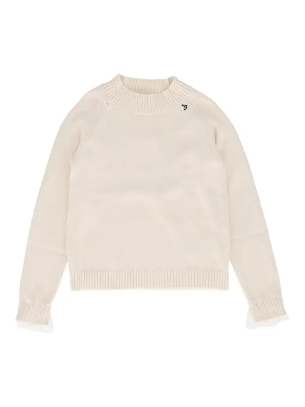 Monnalisa Basic Pull Cotone Lana