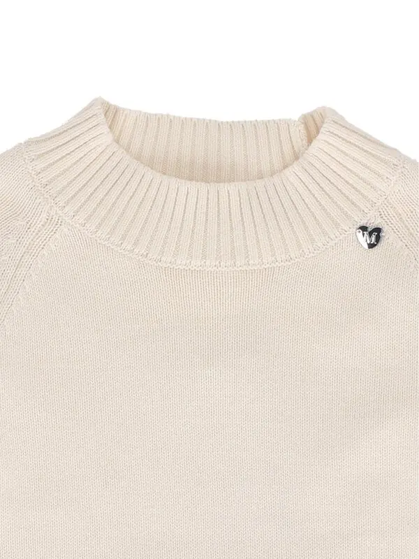 Monnalisa Basic Pull Cotone Lana