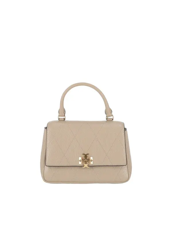 Tory Burch Charlie Quilted Top Handle Chain Wallet