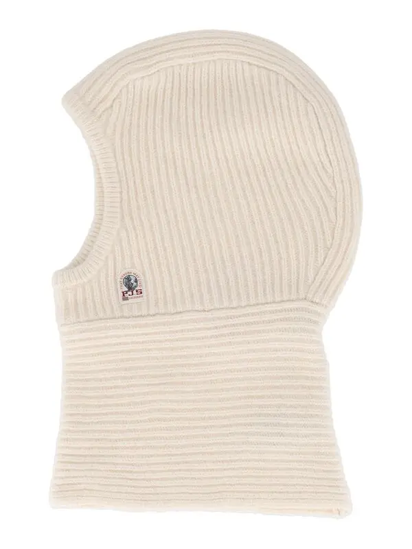 PARAJUMPERS Vinica Knitted Balaclava - White