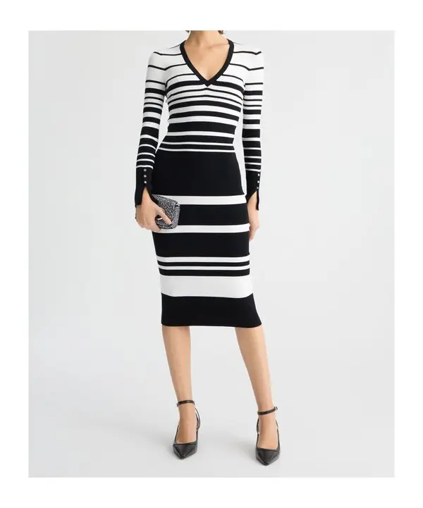 Liu Jo Striped Knit Dress