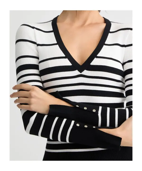 Liu Jo Striped Knit Dress