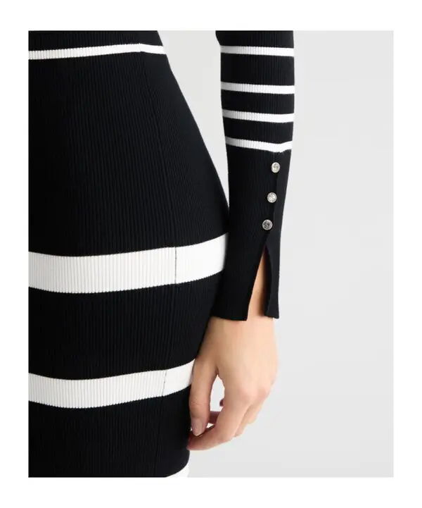 Liu Jo Striped Knit Dress