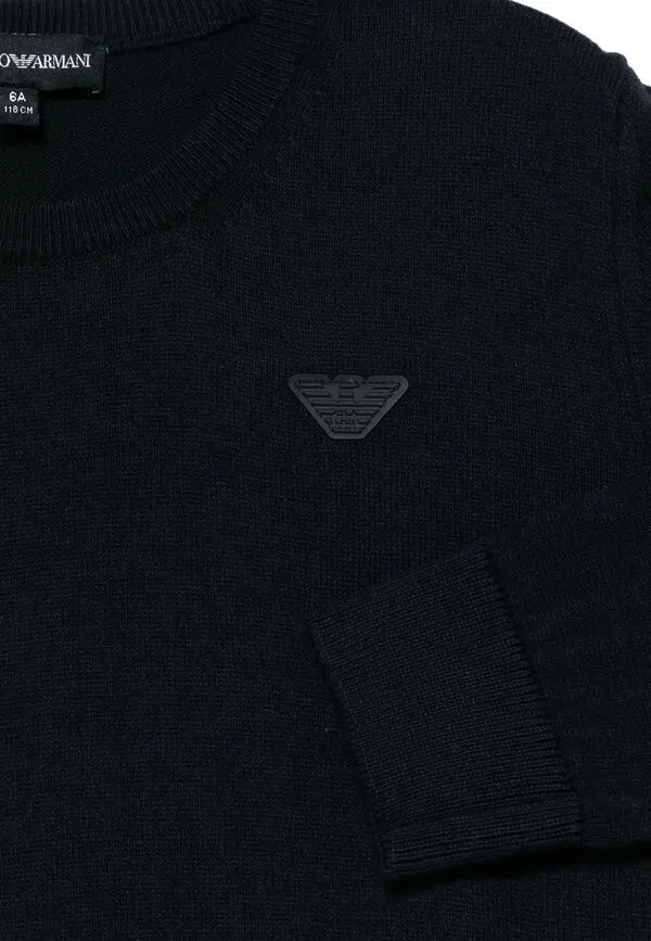 Emporio Armani Logo-patch Sweater