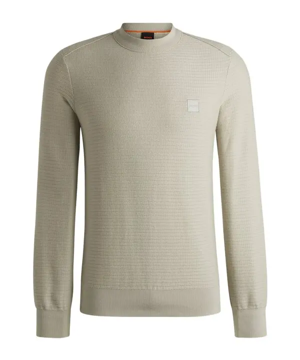 Hugo Boss Logo-appliqué Jumper