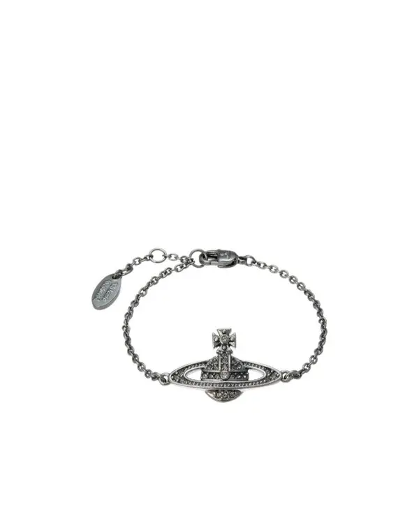 VIVIENNE WESTWOOD Embossed Bracelet - Gray