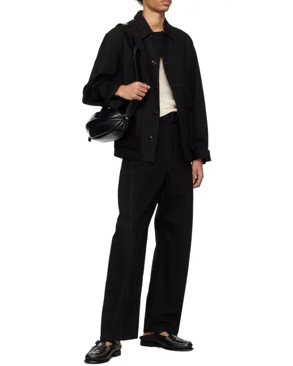 Hereu Zip-up Shoulder Bag