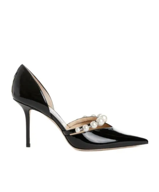 JIMMY CHOO Logo High Heels