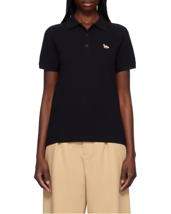 Maison Kitsuné Baby Fox Patch Polo Shirt