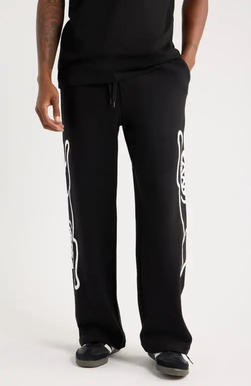 ICECREAM Mint Drawstring Sweatpants - Black