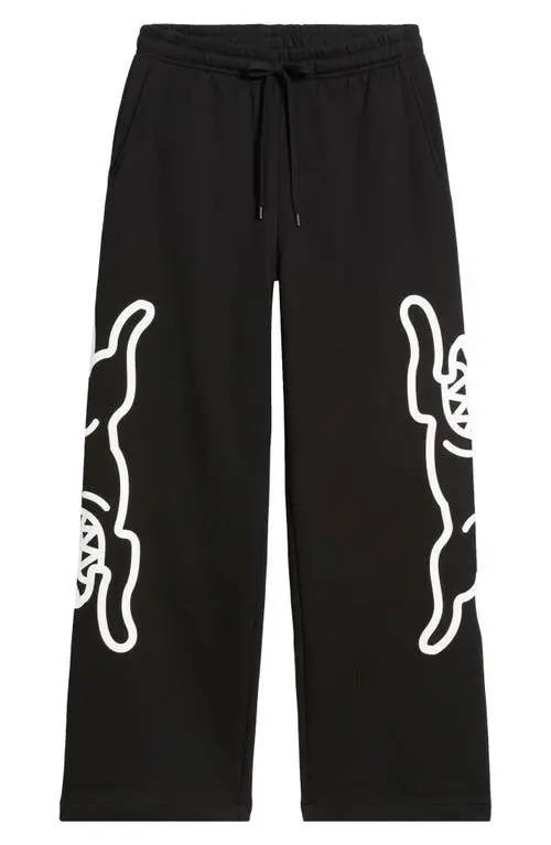 ICECREAM Mint Drawstring Sweatpants - Black