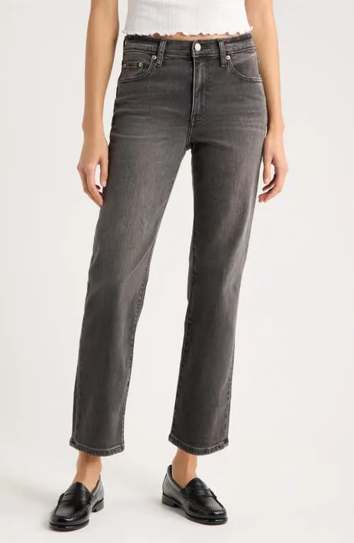 DAZE Rebel High Waist Ankle Straight Leg Jeans