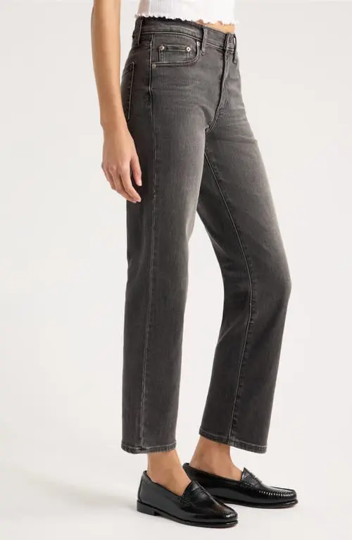 DAZE Rebel High Waist Ankle Straight Leg Jeans