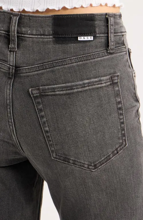 DAZE Rebel High Waist Ankle Straight Leg Jeans