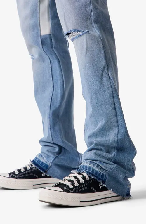 Mnml B484 Distressed Flare Jeans