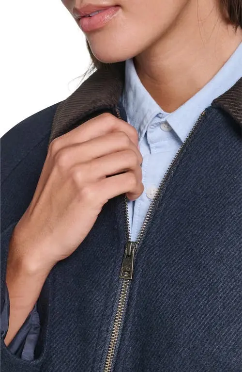 LEVI'S Zip Front Jacket - Navy