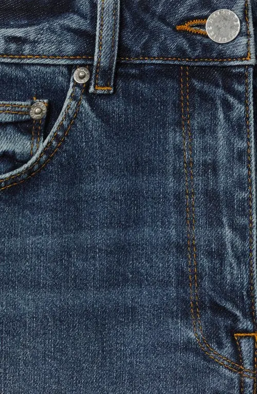 REISS Selin High Waist Wide Leg Jeans