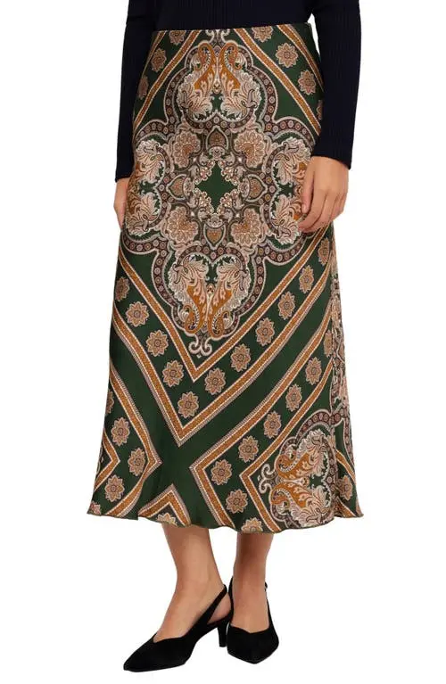 Karen Kane Bias Cut Midi Skirt