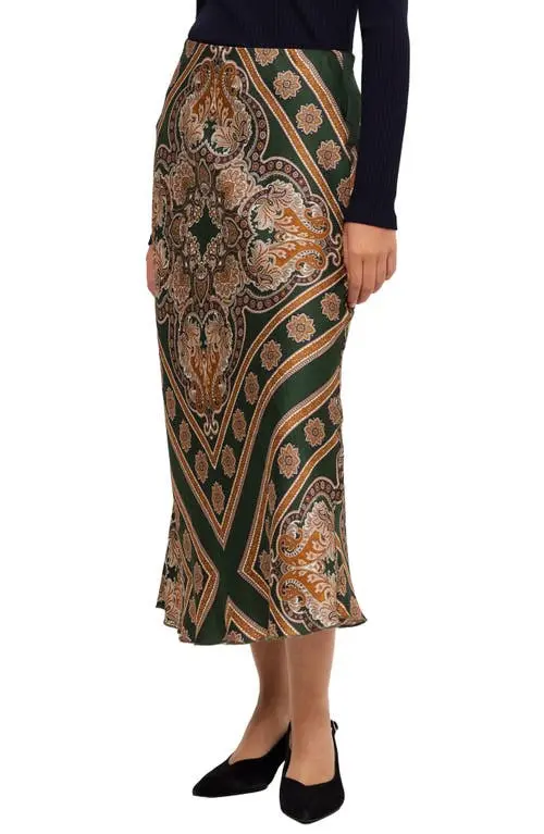 Karen Kane Bias Cut Midi Skirt