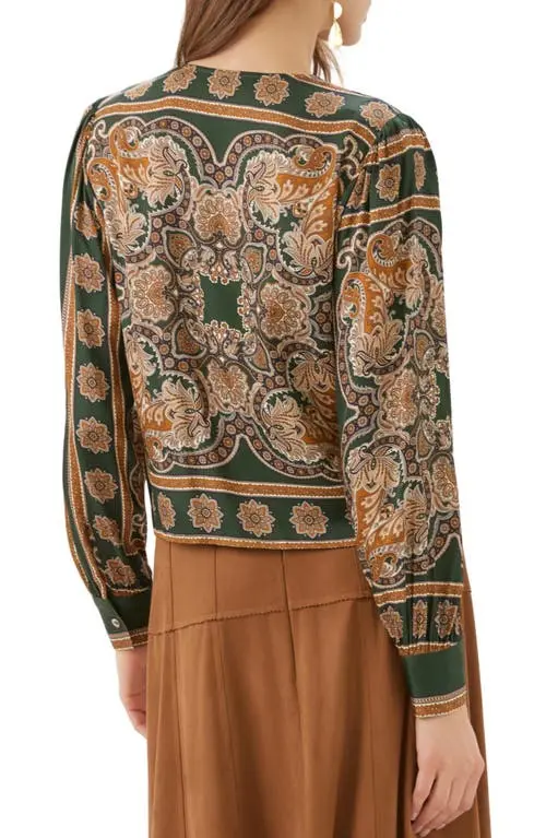 Karen Kane Drape Front Top