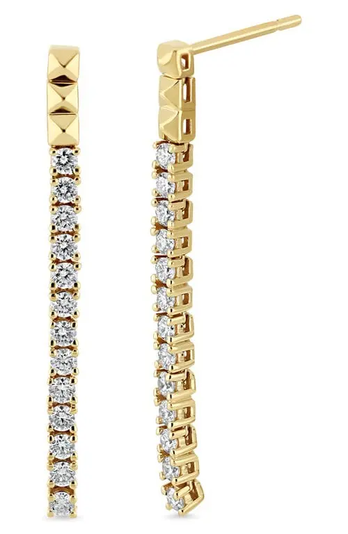 Bony Levy Cleo 18k Gold Diamond Drop Earrings