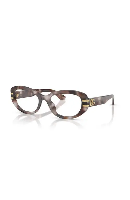 Dolce & Gabbana 54mm Butterfly Optical Glasses - Violet
