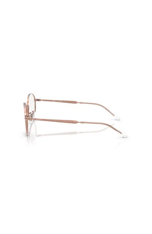Ray-ban 52mm Oval Optical Glasses - Copper