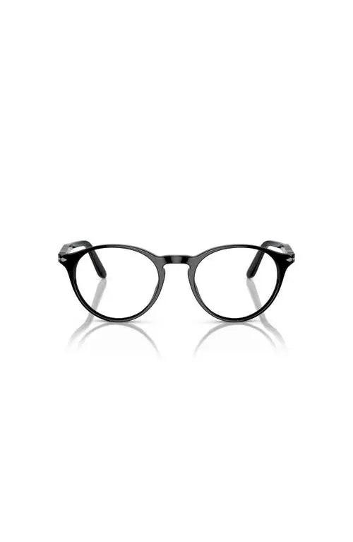 Persol 48mm Phantos Optical Glasses - Black