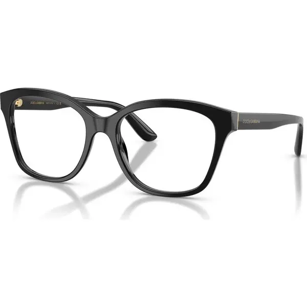 Dolce & Gabbana 54mm Butterfly Optical Glasses - Black