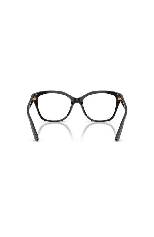 Dolce & Gabbana 54mm Butterfly Optical Glasses - Black