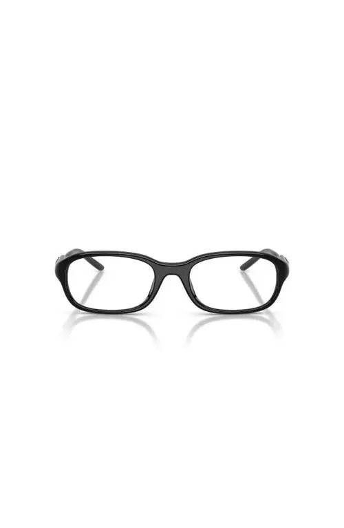 DIESEL® 53mm Rectangle Optical Glasses - Black