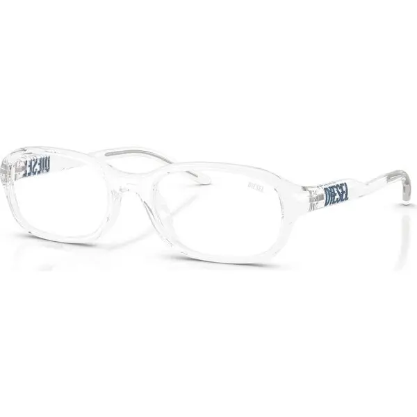 DIESEL® 53mm Rectangle Optical Glasses - Transparent