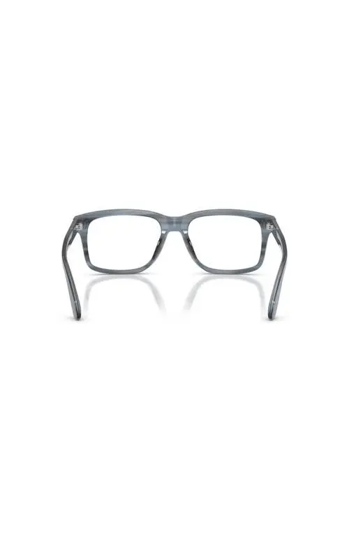 Dolce & Gabbana 53mm Square Optical Glasses - Blue
