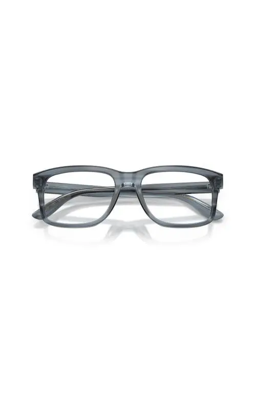 Dolce & Gabbana 53mm Square Optical Glasses - Blue