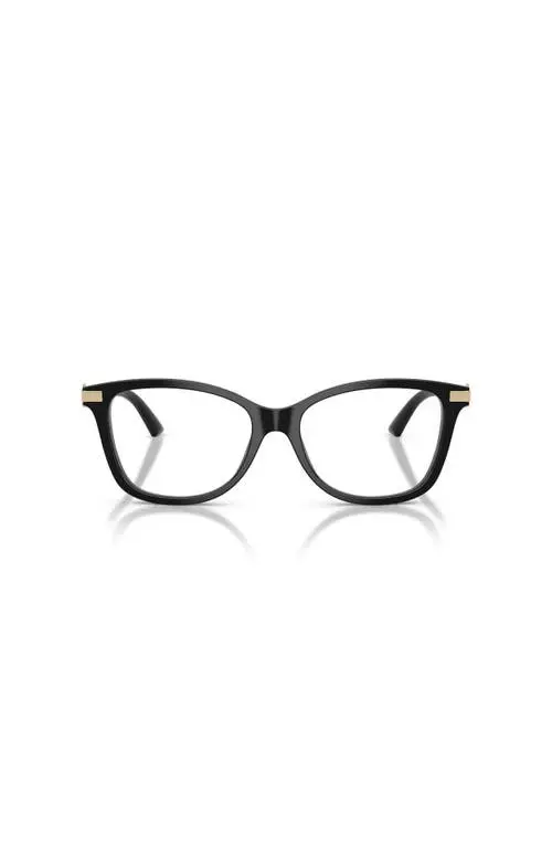 JIMMY CHOO 54mm Rectangle Optical Glasses - Black