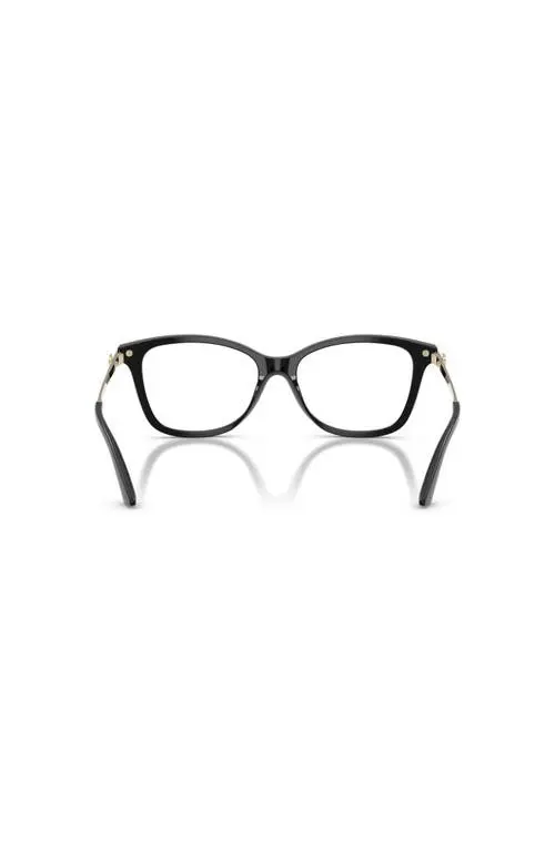 JIMMY CHOO 54mm Rectangle Optical Glasses - Black