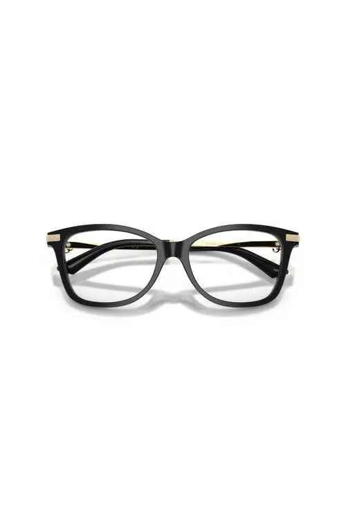 JIMMY CHOO 54mm Rectangle Optical Glasses - Black