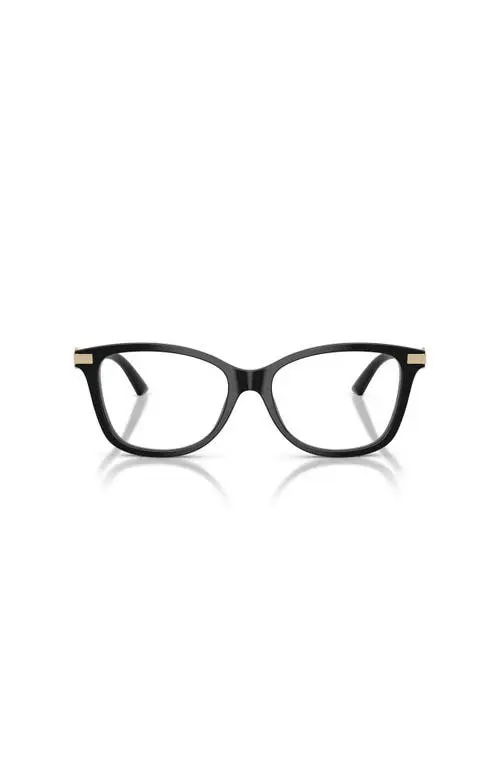 JIMMY CHOO 54mm Rectangle Optical Glasses - Black