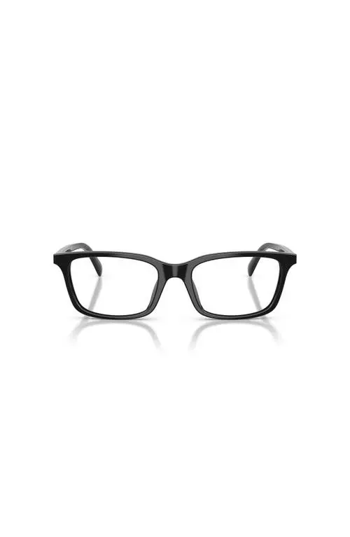 Emporio Armani 53mm Cat Eye Optical Glasses - Black