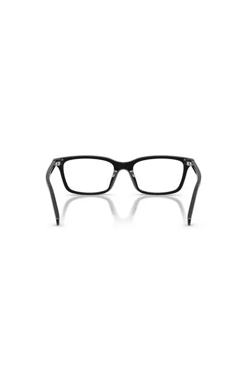 Emporio Armani 53mm Cat Eye Optical Glasses - Black