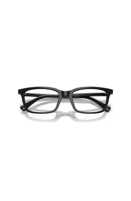 Emporio Armani 53mm Cat Eye Optical Glasses - Black