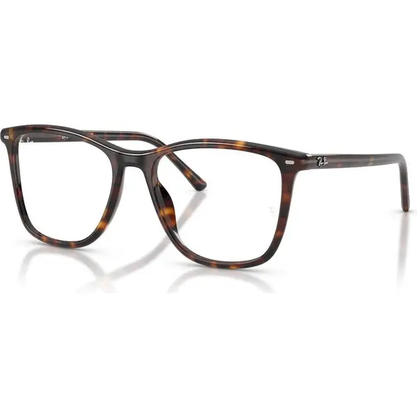 Ray-ban 54mm Square Optical Glasses - Tortoise