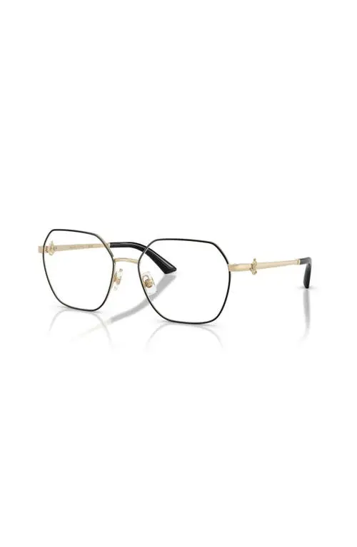 JIMMY CHOO 53mm Irregular Optical Glasses - Black