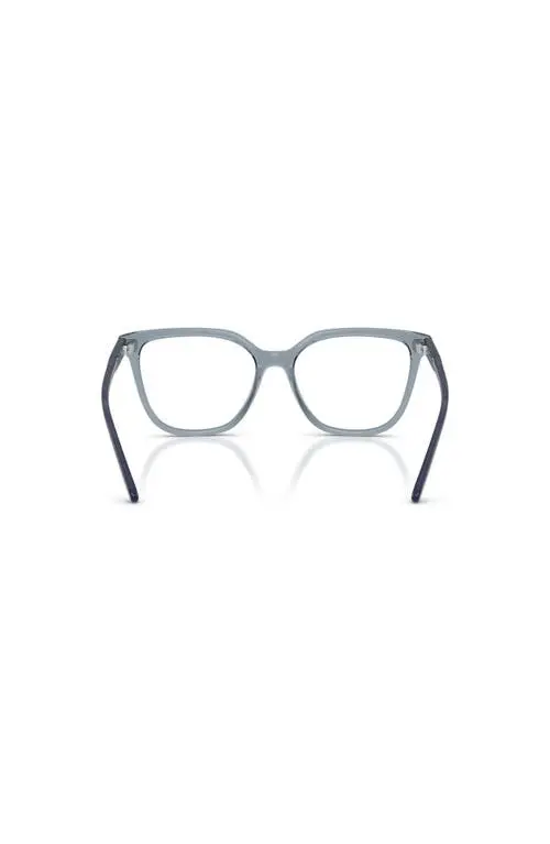 VOGUE EYEWEAR 50mm Square Optical Glasses - Blue