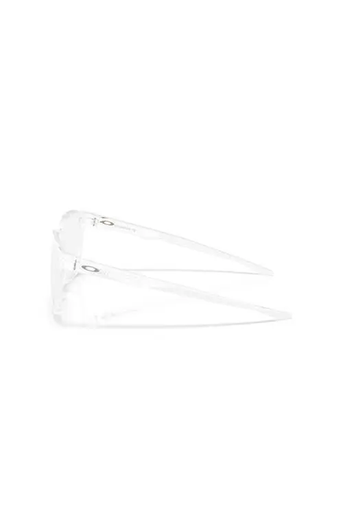 Oakley 58mm Rectangle Optical Glasses - Transparent