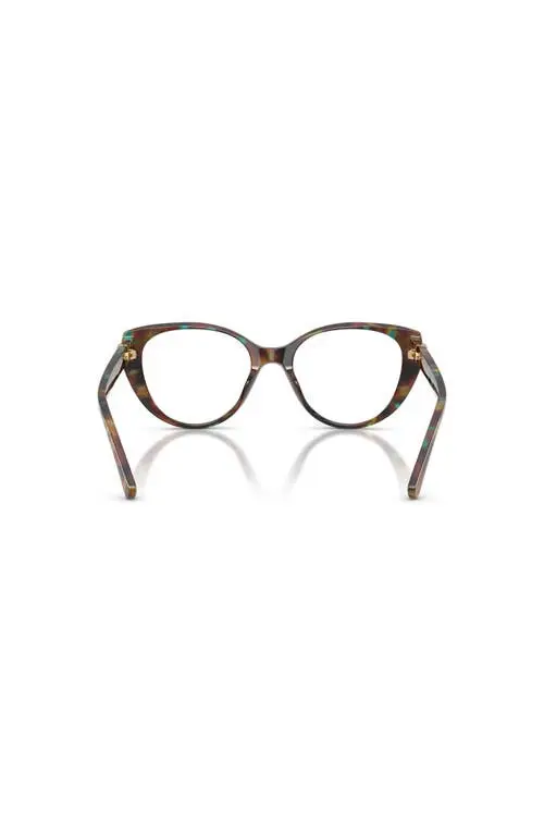 Tory Burch 52mm Cat Eye Optical Glasses
