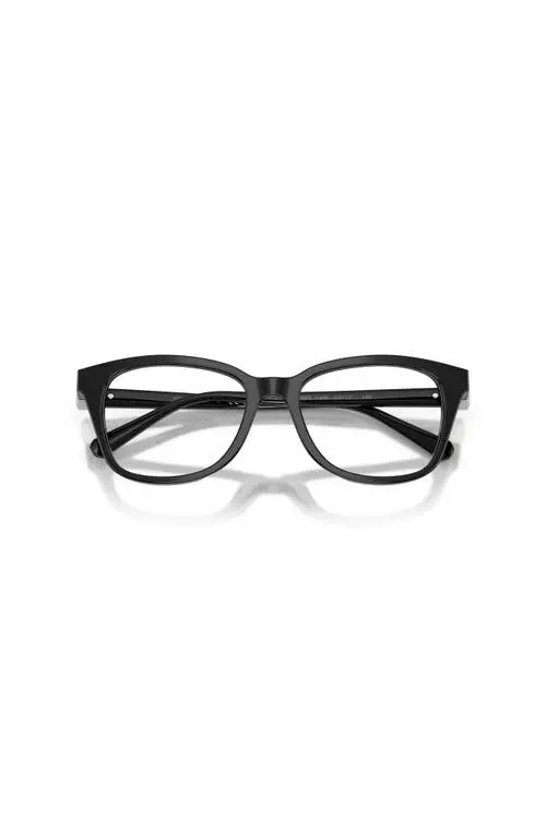 SWAROVSKI 52mm Rectangle Optical Glasses - Black