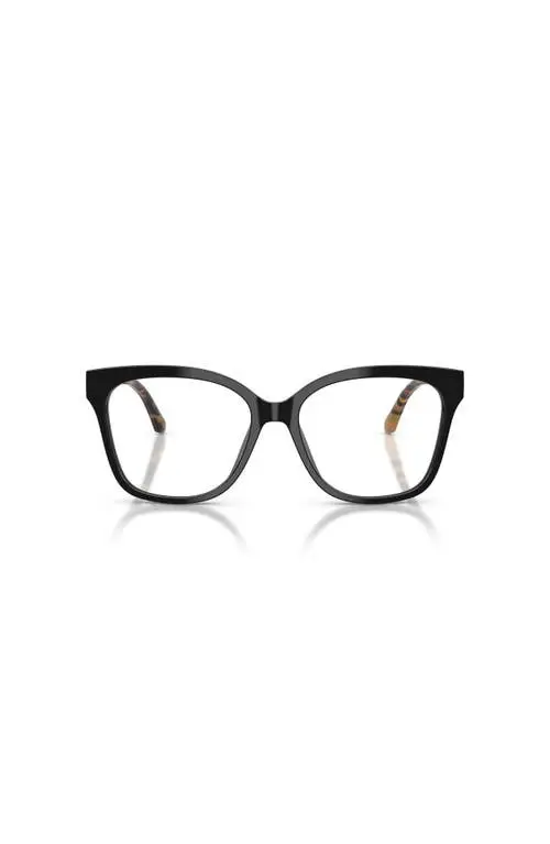 Michael Kors 55mm Square Optical Glasses - Black