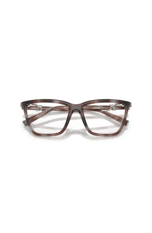Tiffany & Co. 53mm Cat Eye Optical Glasses - Blue