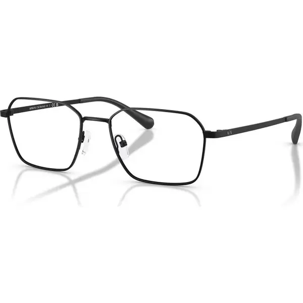 Armani Exchange 53mm Irregular Optical Glasses - Black
